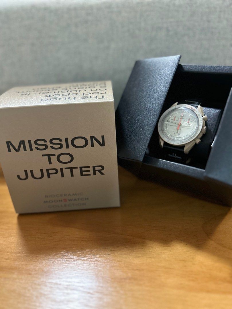 Omega x Swatch - Jupiter, Luxury, Watches on Carousell