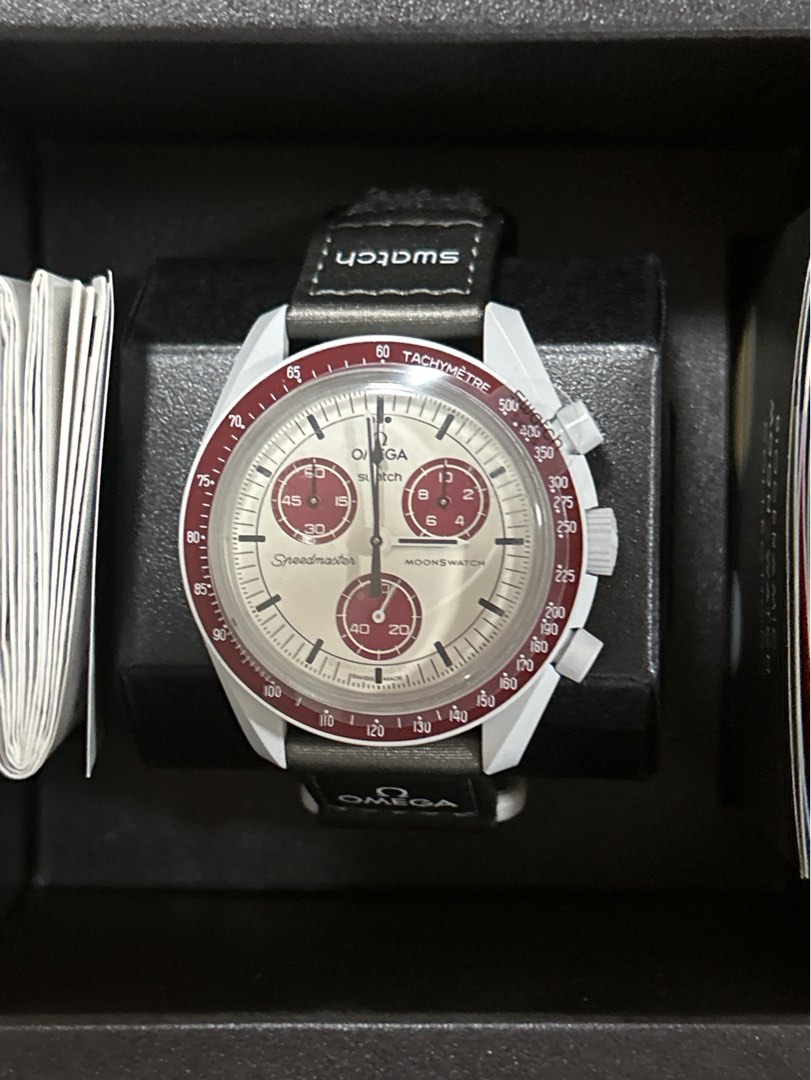 Omega x Swatch - Pluto, Luxury, Watches on Carousell