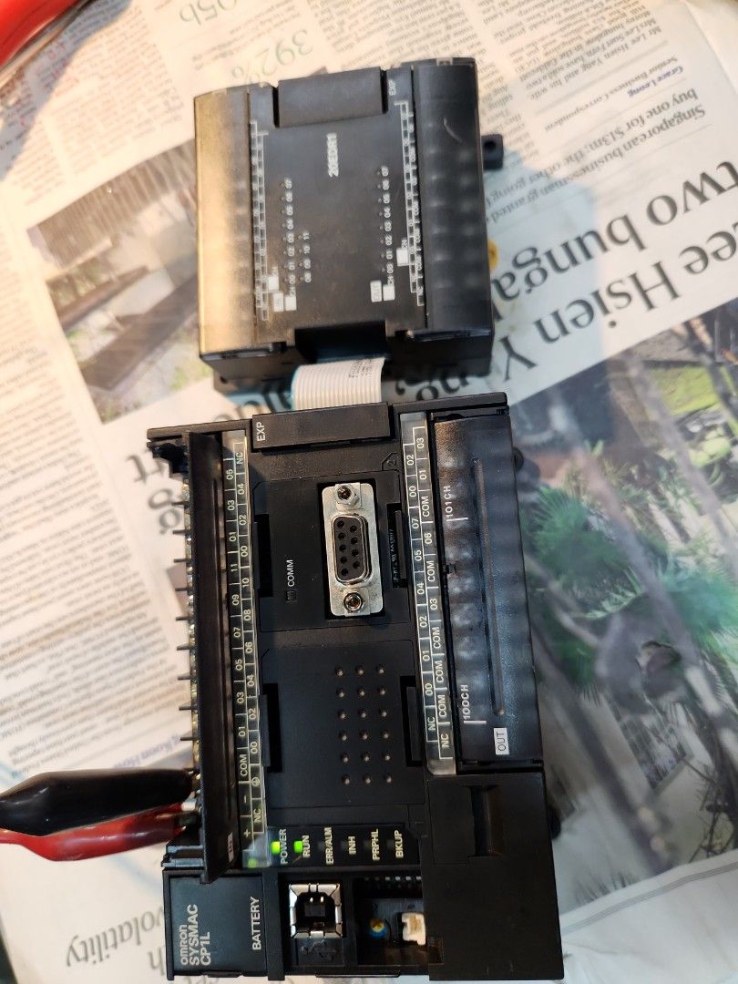 OMRON PLC CP1L-M30DT-D 20EDR1, Computers & Tech, Parts & Accessories, Computer Parts on Carousell