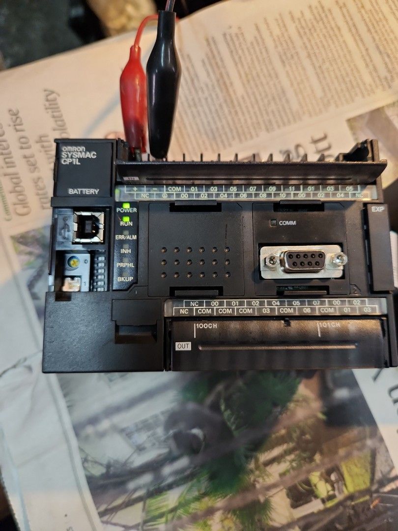 OMRON PLC CP1L-M30DT-D 20EDR1, Computers & Tech, Parts & Accessories, Computer Parts on Carousell