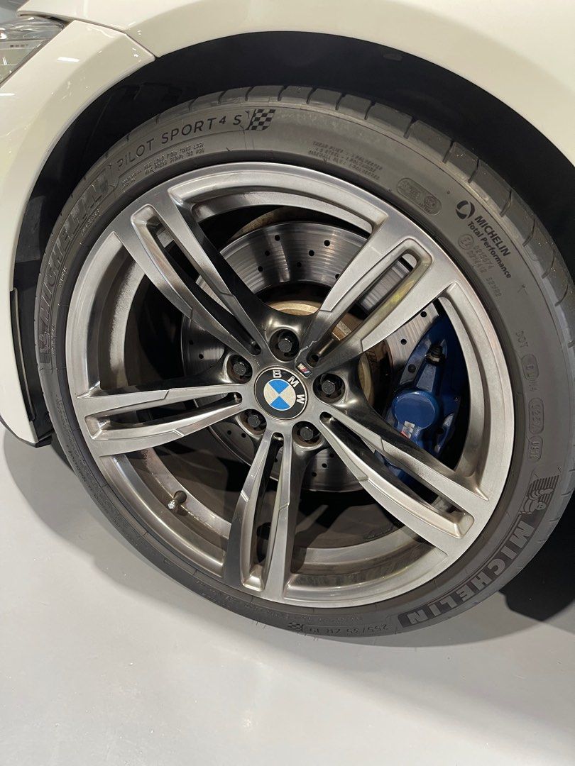 Original BMW 437M rims from F80, Car Accessories, Tyres & Rims on Carousell