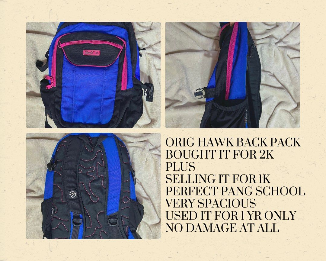 Original hawk bag bought this bag for 2700 on mall selling it for only ...