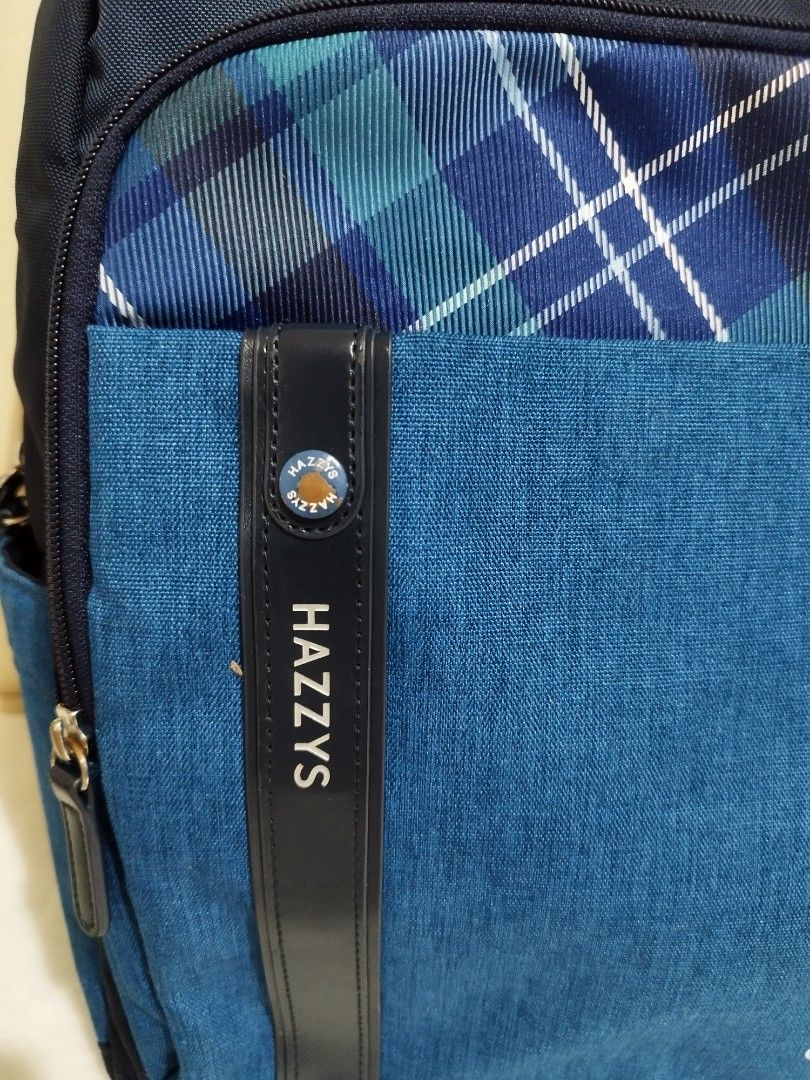 Original Hazzys back pack, Men's Fashion, Bags, Backpacks on Carousell