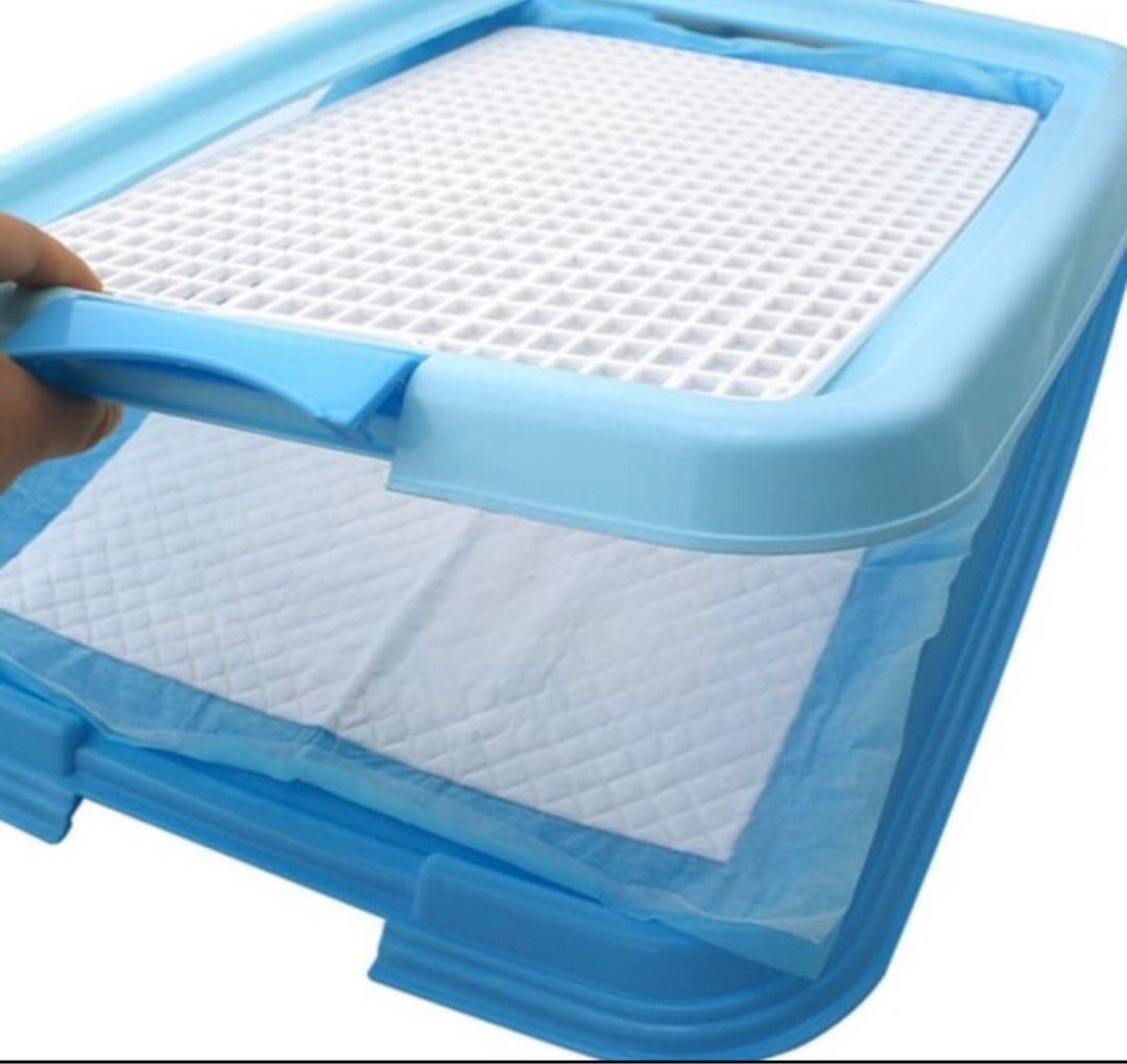Pad tray training, pet toilet, tempat latih pip pup anabul, tahan lama ...