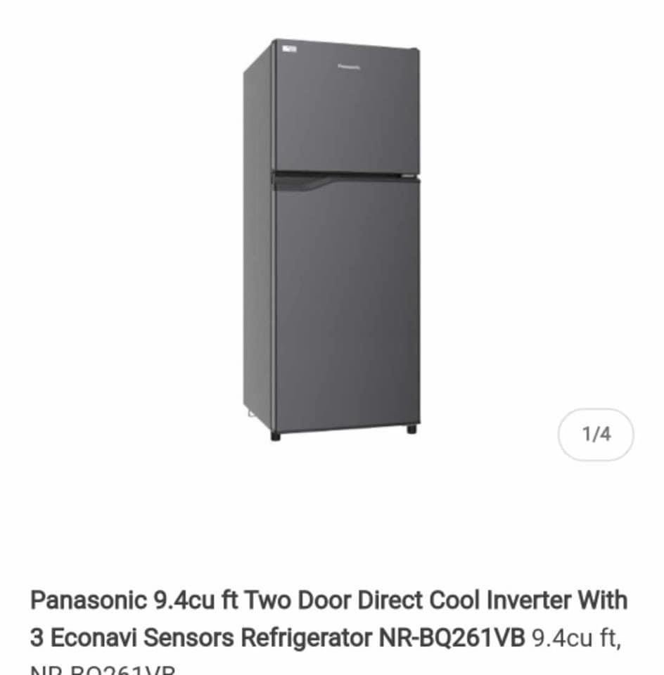 Panasonic 9.4cu ft Inverter Ref, TV & Home Appliances, Kitchen ...