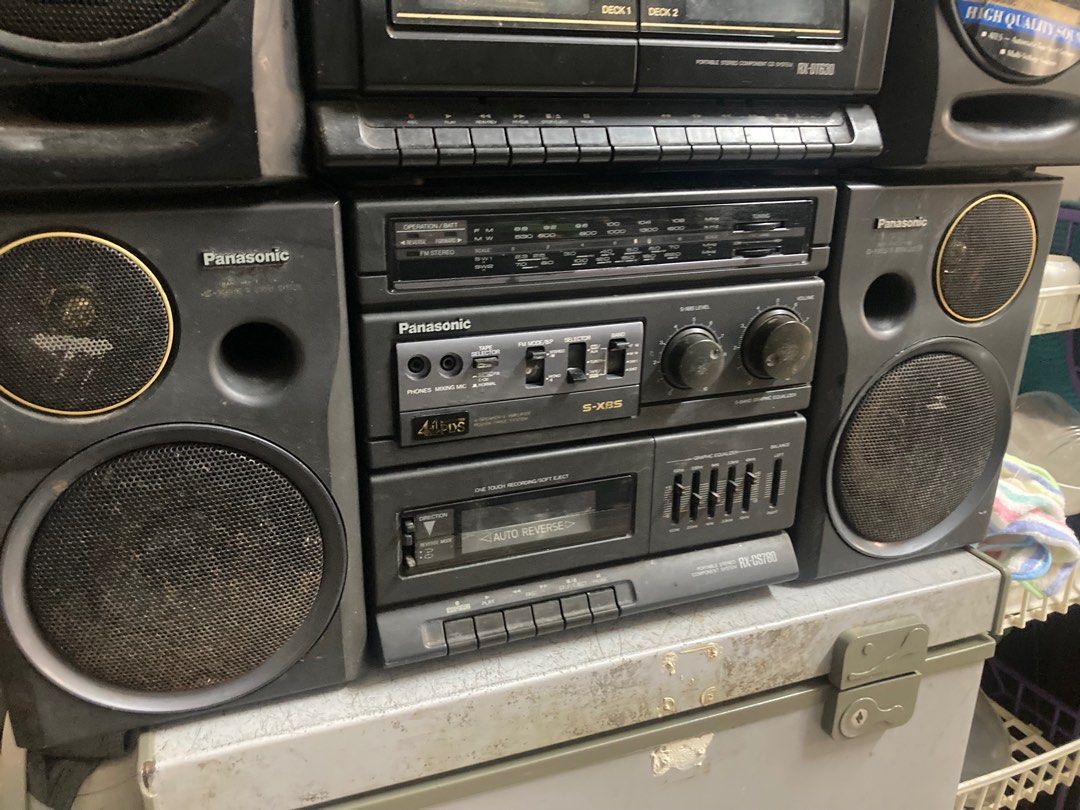 Panasonic minicompo, Audio, Soundbars, Speakers & Amplifiers on Carousell