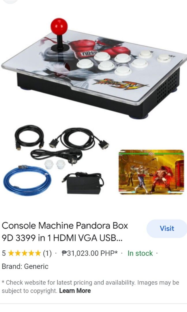 Pandora's box Game Console, Video Gaming, Video Game Consoles, Others ...