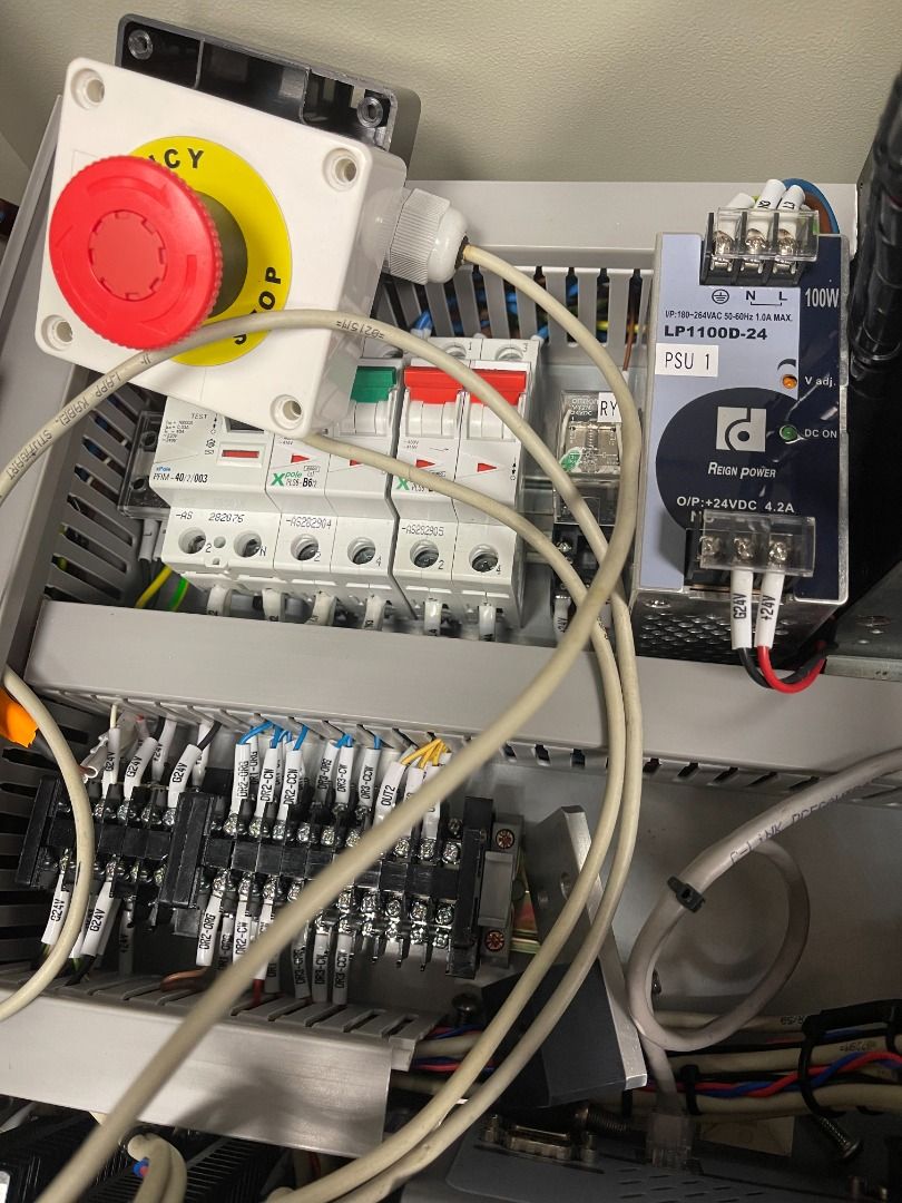 Parker 6K4-NK multi axis controller with 3 motor drivers, power supply ...