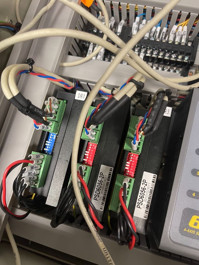 Parker 6K4-NK multi axis controller with 3 motor drivers, power supply ...