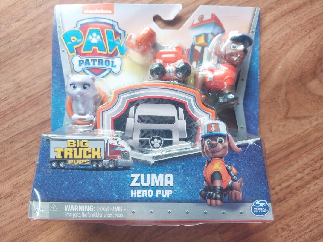 Paw Patrol Zuma Action Figure on Carousell