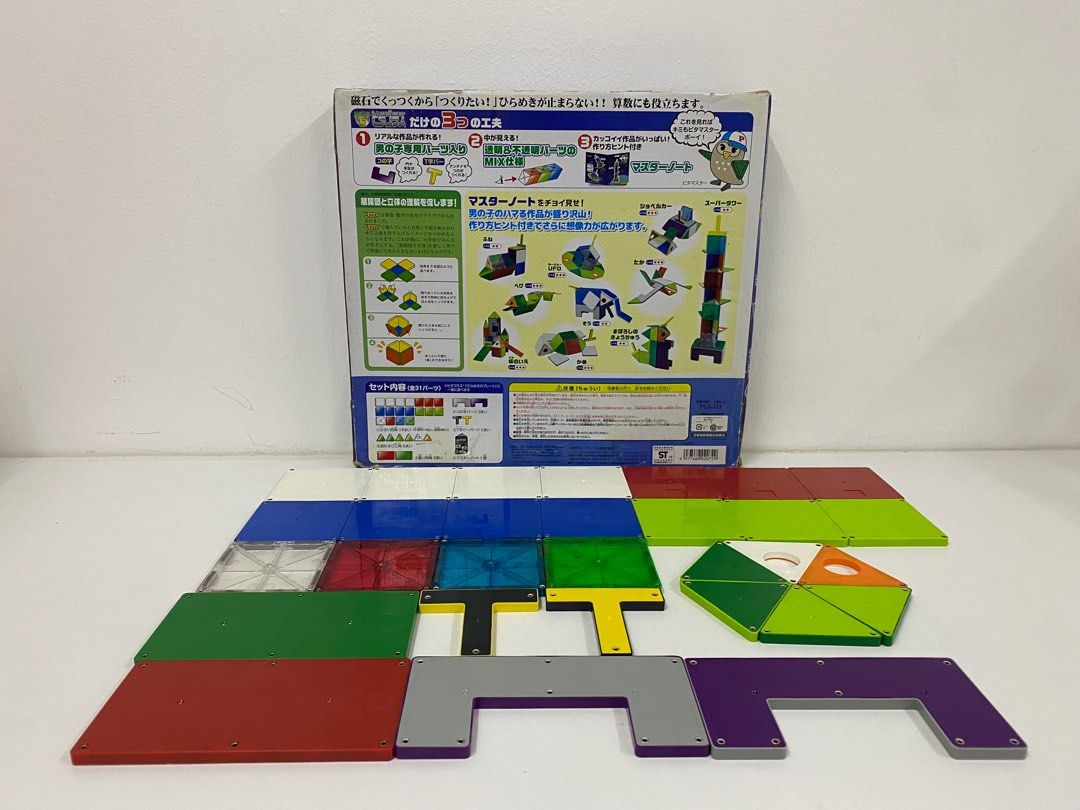People Magnetic Tiles, Hobbies & Toys, Toys & Games on Carousell