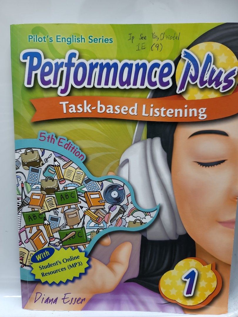 Performance Plus Task based listening 1 (Diana Esser) plus data file, 興趣及遊戲, 書本 & 文具, 教科書 ...