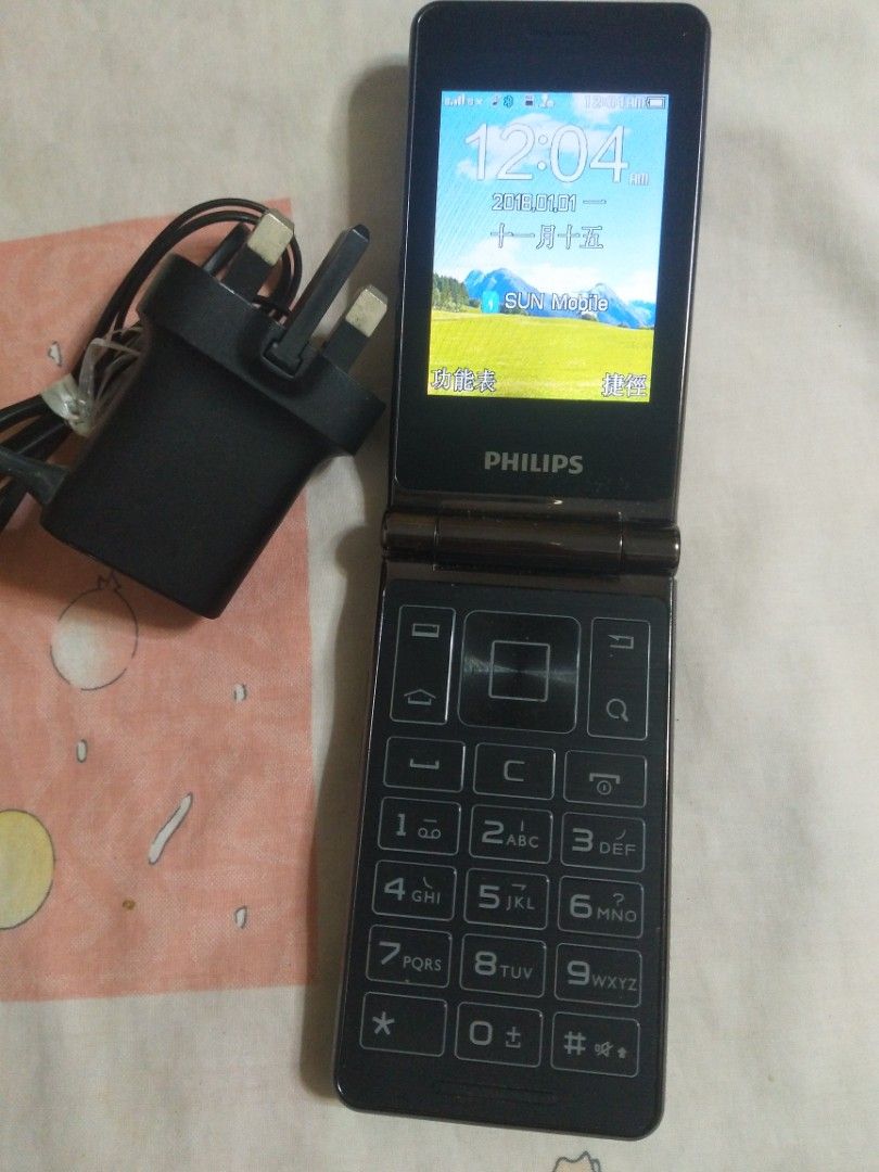 Philips 飛利浦 E212A 3G大卡 2.8吋熒幕 繁體版粵語發音 雙卡雙待 簡單易用 手提電話 大字大聲大鍵 摺機 長者手機 跟充電器 8GB 記憶咭 老人手機, 手提電話, 手機 ...