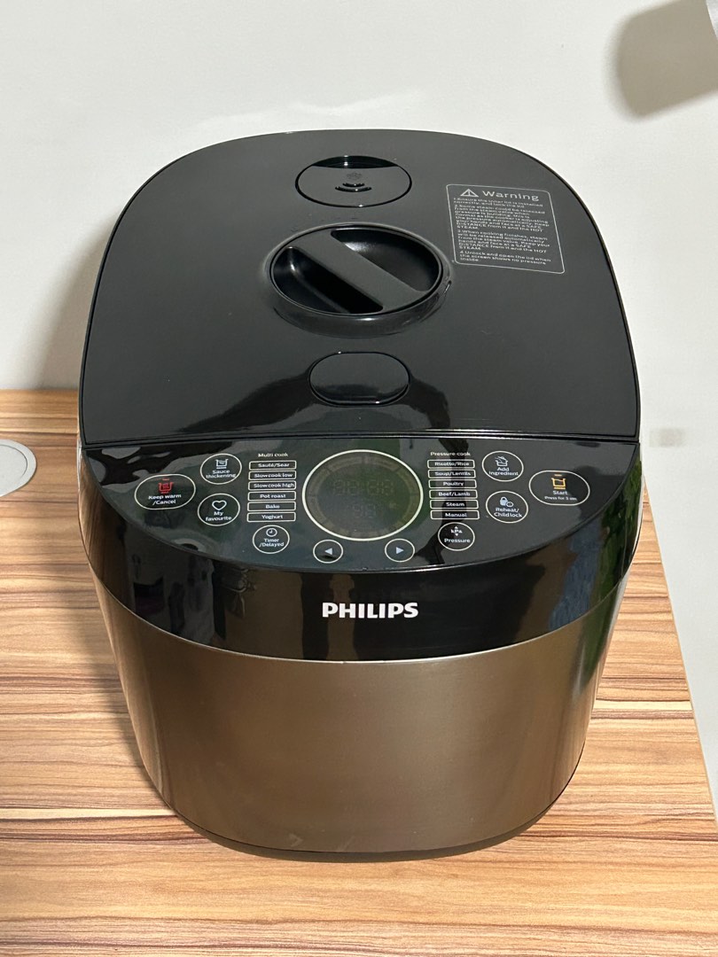 PHILIPS Multi-Cooker 6L (HD2145/62), TV & Home Appliances, Kitchen ...