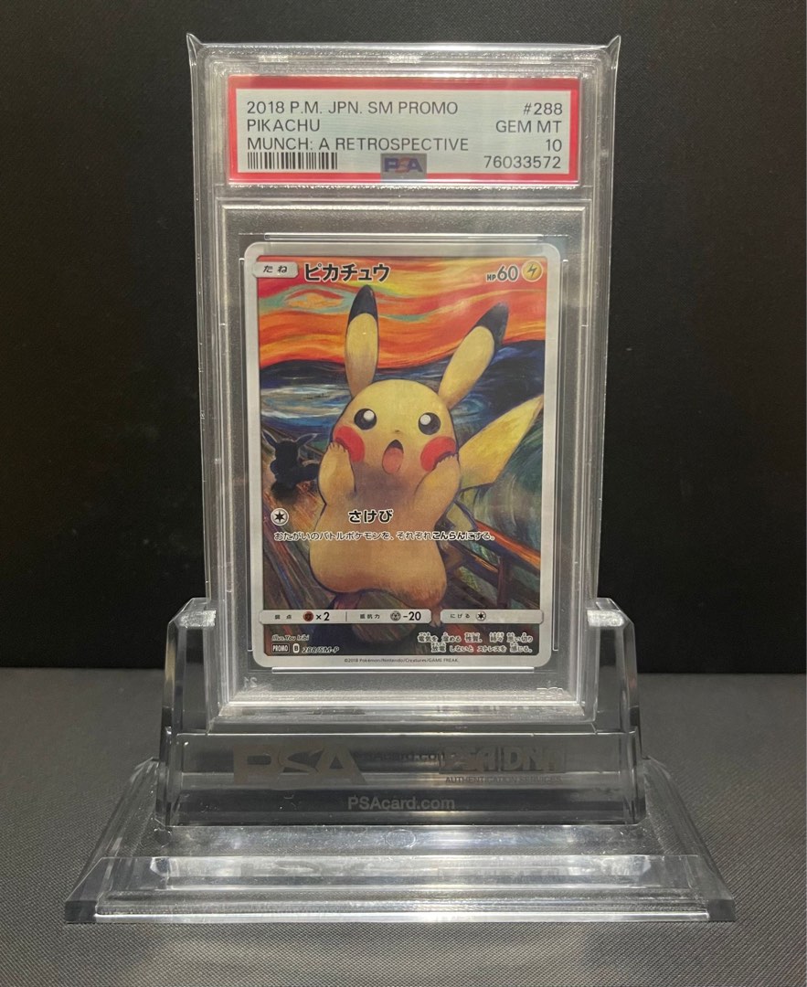 Pikachu Munch PSA 10, Hobbies & Toys, Toys & Games on Carousell