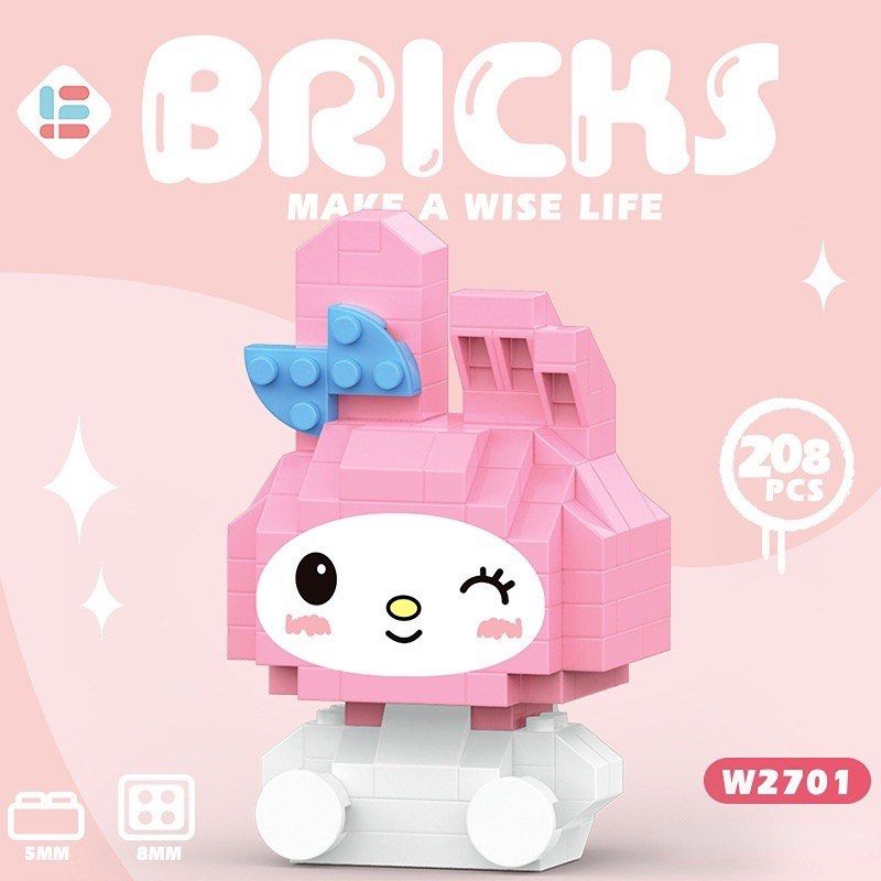 PO Sanrio Lego Figurine, Hobbies & Toys, Memorabilia & Collectibles ...