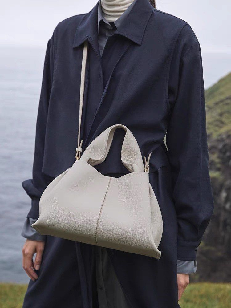 Polene Numero Neuf Cloud Pouch Bag Leather, Luxury, Bags & Wallets on ...