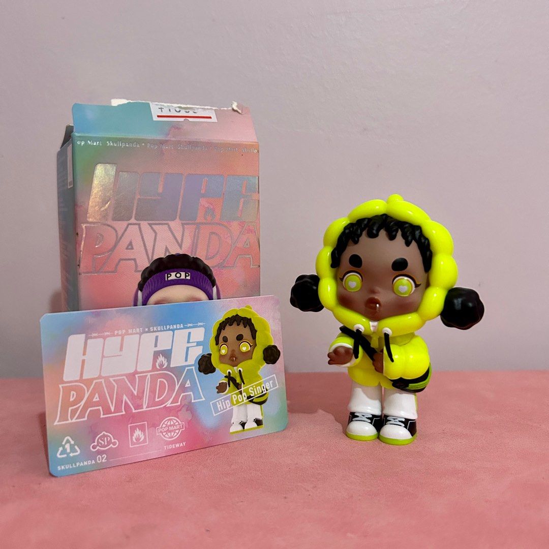 Pop Mart Skullpanda Hypepanda | Hip Hop Singer, Hobbies & Toys, Toys ...