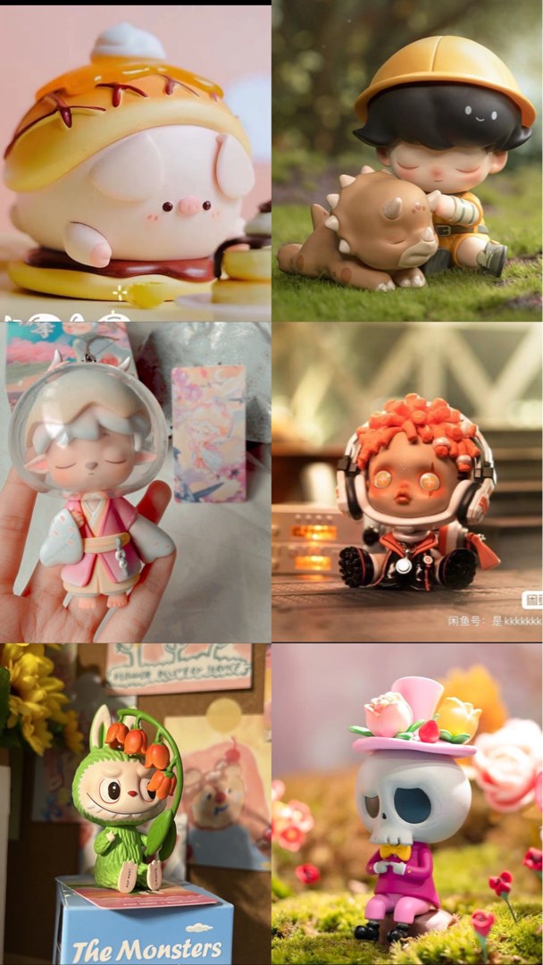POPMART FIGURES (SKULLPANDA, DIMOO, LABUBU, MIMI), Hobbies & Toys, Toys ...