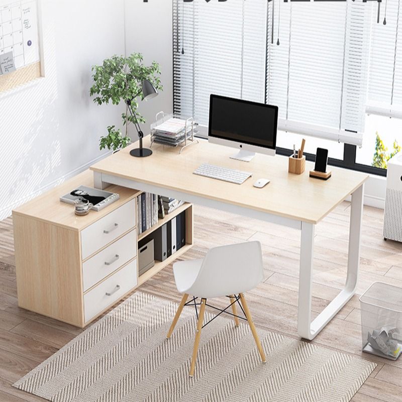 Practical Desk with storage table Study desk Computer table, Furniture ...