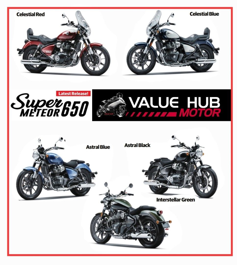 Pre-launch PROMO | Super Meteor 650 | Royal Enfield, Motorcycles ...