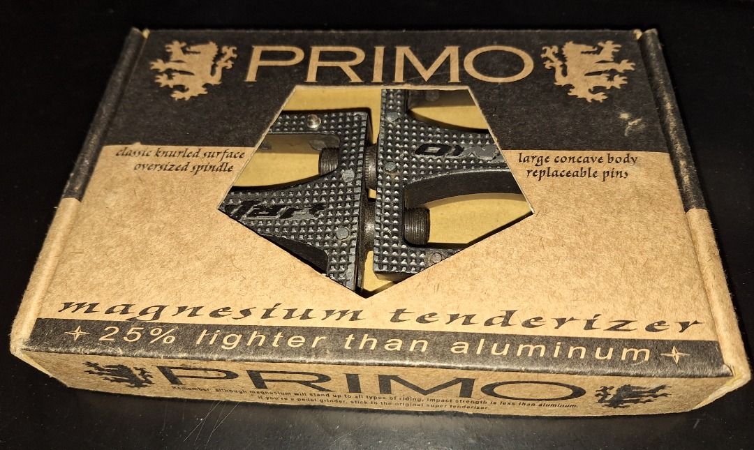 Primo super tenderizer pedals magnesium, Sports Equipment, Bicycles ...