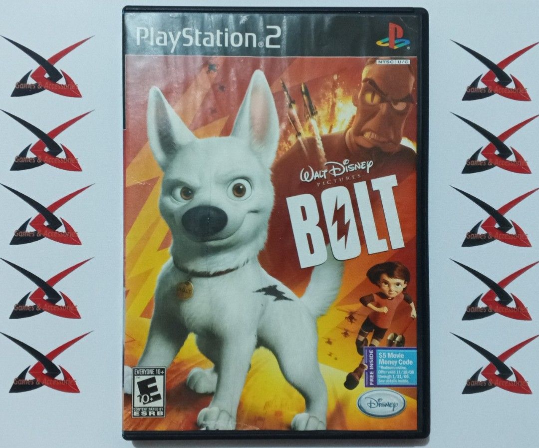PS2 PlayStation 2 Game Disney Bolt NTSC U/C on Carousell
