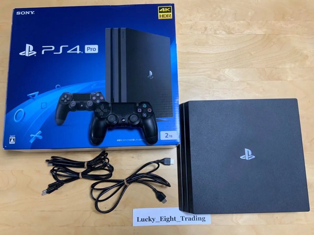 PS4 Pro 2 TB + Free Controller, Video Gaming, Video Game Consoles ...