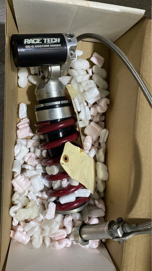 RaceTech Fully adjustable Rear Shock, Motorcycles, Motorcycle ...