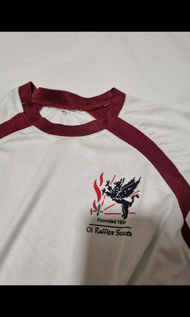 Raffles Scout Group Tee, Men's Fashion, Tops & Sets, Tshirts & Polo ...