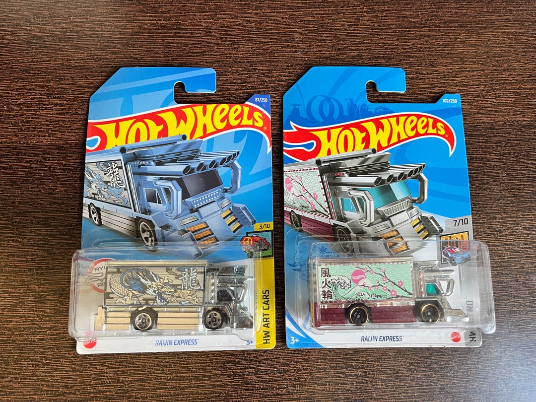 Raijin Express Hot Wheels, Hobbies & Toys, Toys & Games on Carousell