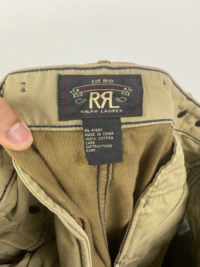 Ralph Lauren RRL Cargo Pants, Men's Fashion, Bottoms, Jeans on Carousell