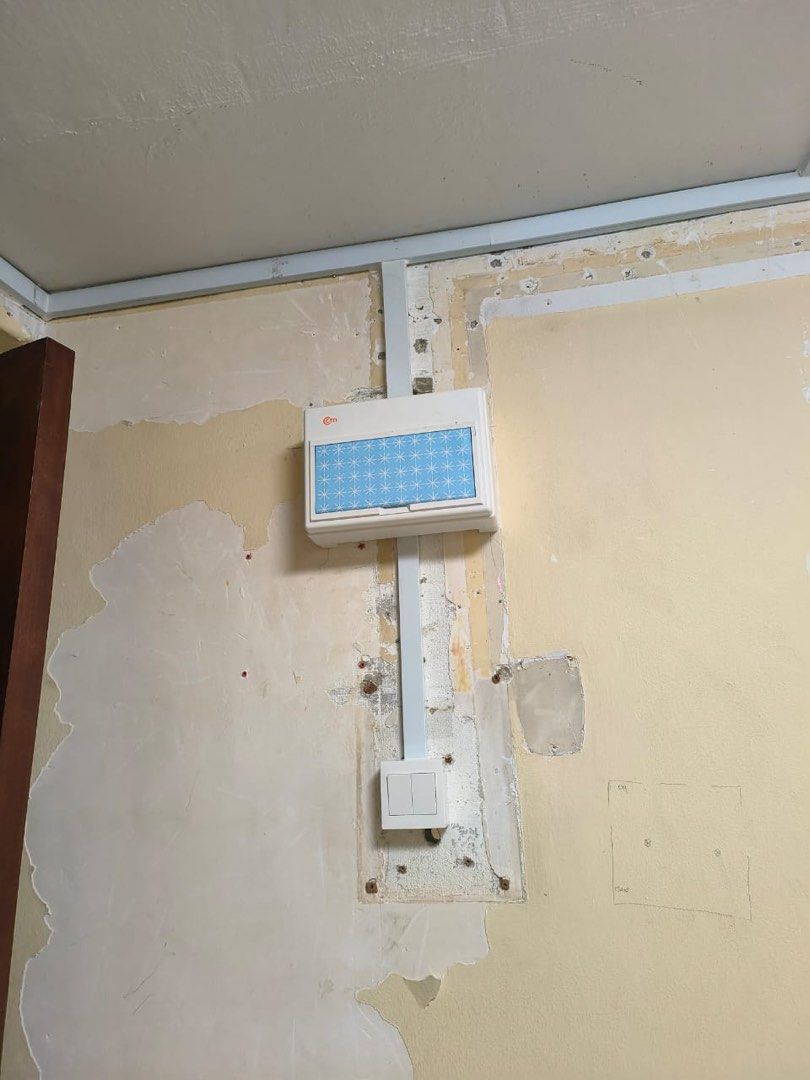 RCCB or ELCB replacement . New DB , licensing electrician , HDB ...