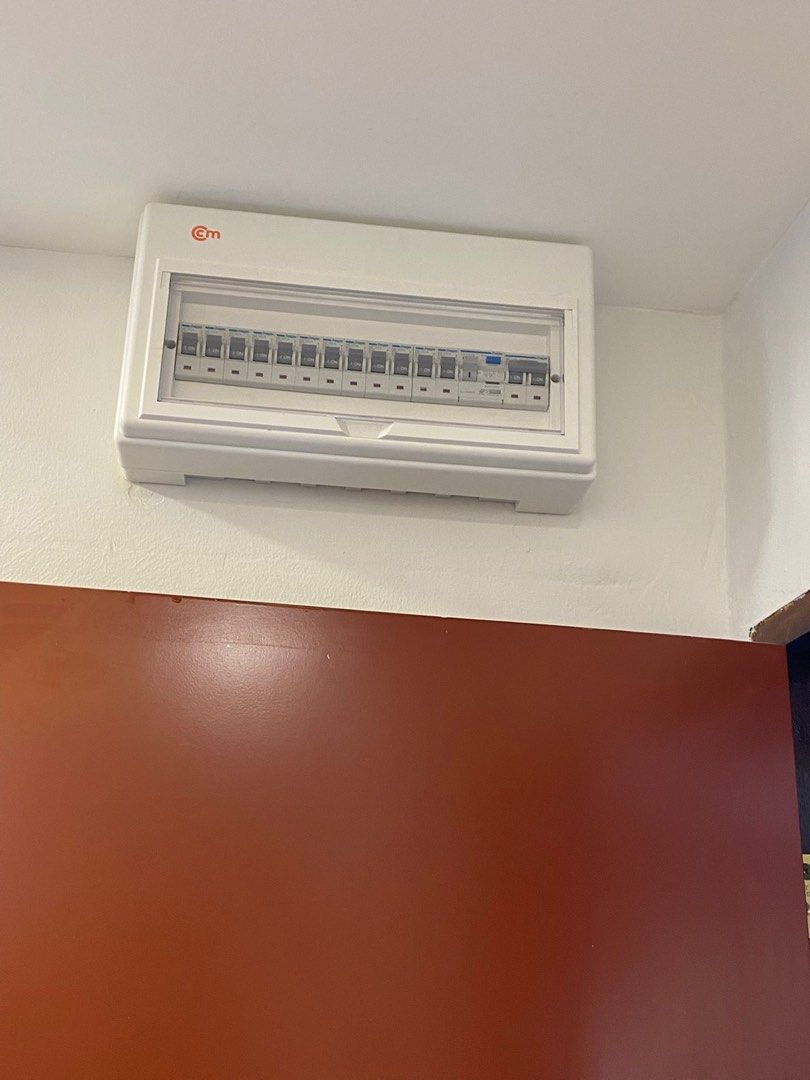 RCCB or ELCB replacement . New DB , licensing electrician , HDB ...