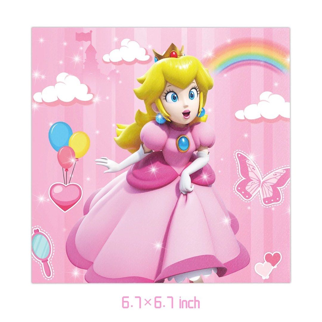 [Ready Stock] New Arrival ~ (Set of 8) The Super Mario Bros. Princess ...