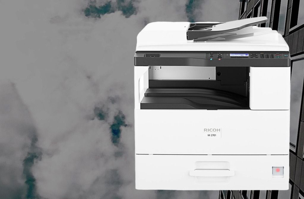 Ricoh M 2701 A3 black and white multifunction printer, Computers & Tech ...