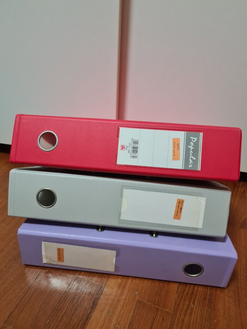 Ring Files (Arch files), Hobbies & Toys, Stationery & Craft, Stationery ...