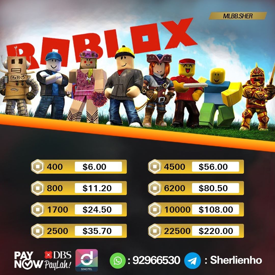 Roblox Robux Top Up | CHEAPEST & 100% safe, Video Gaming, Gaming ...