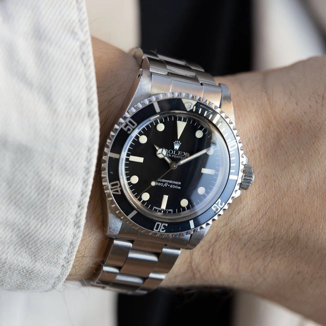 Rolex Submariner Ref. 5513 matte dial MK3, Luxury, Watches on Carousell