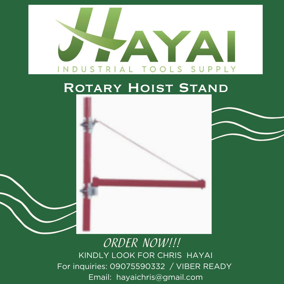 Rotary Hoist Stand on Carousell