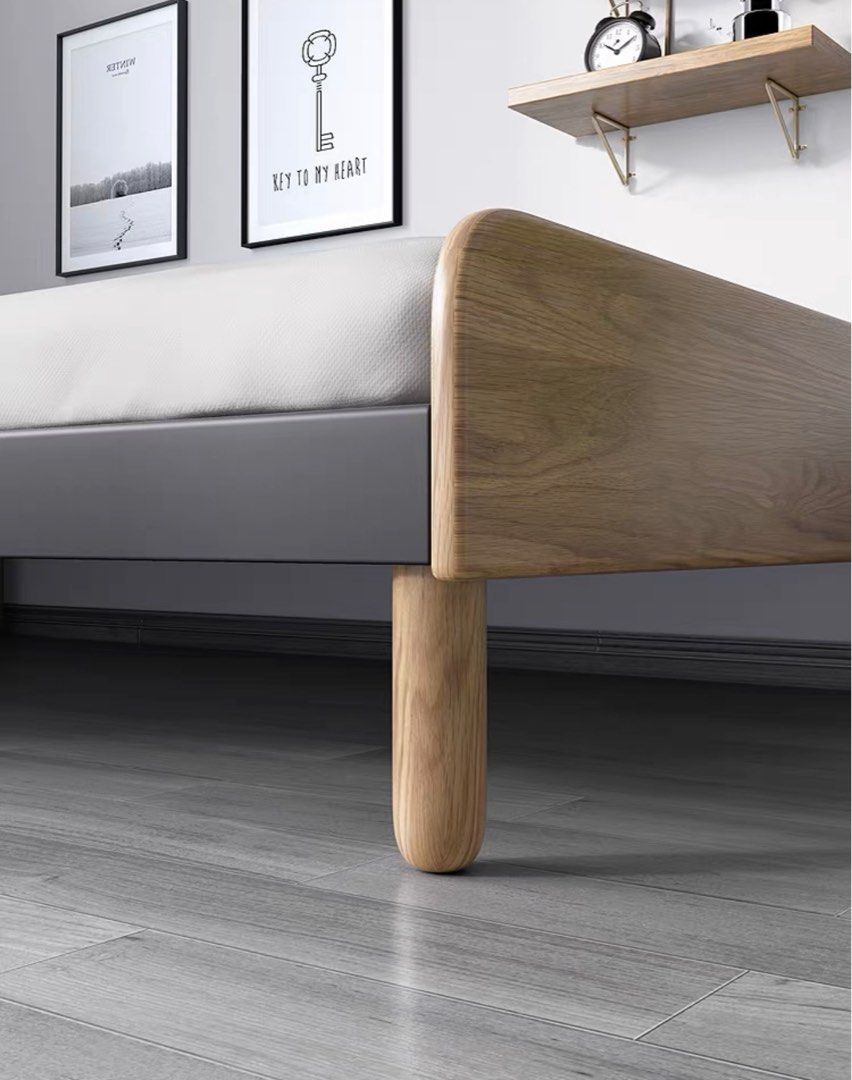 ROUCE Bedframe With Storage, Furniture & Home Living, Furniture, Bed ...