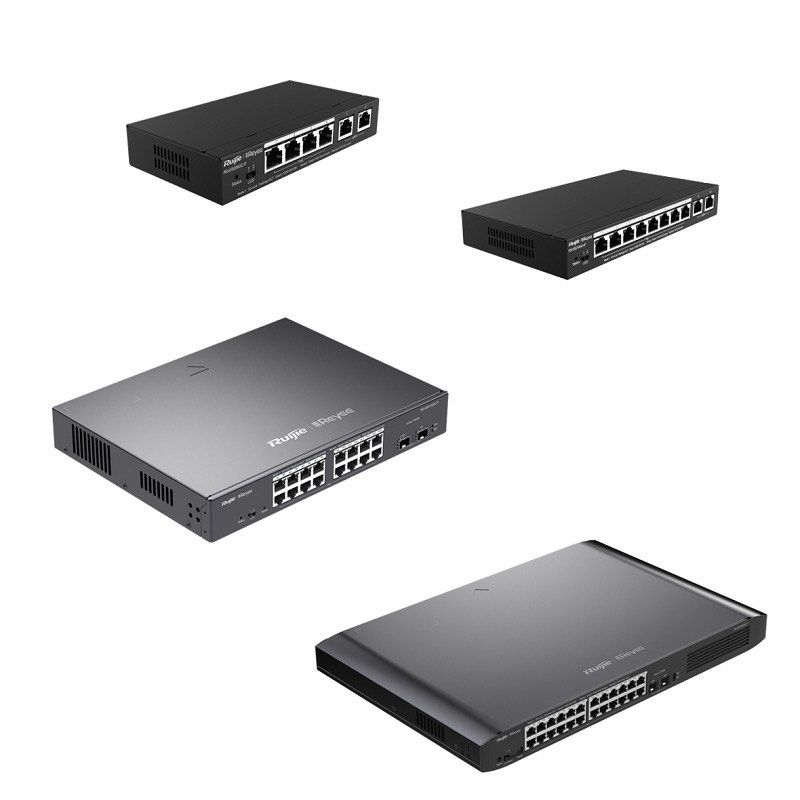 Ruijie Reyee 16 Port Full Gigabit Smart Cloud Managed PoE Network ...