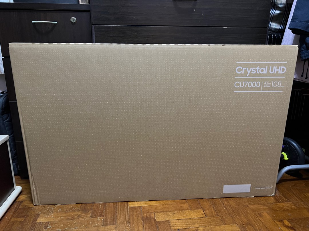 Samsung CU7000 Smart TV, TV & Home Appliances, TV & Entertainment, TV ...