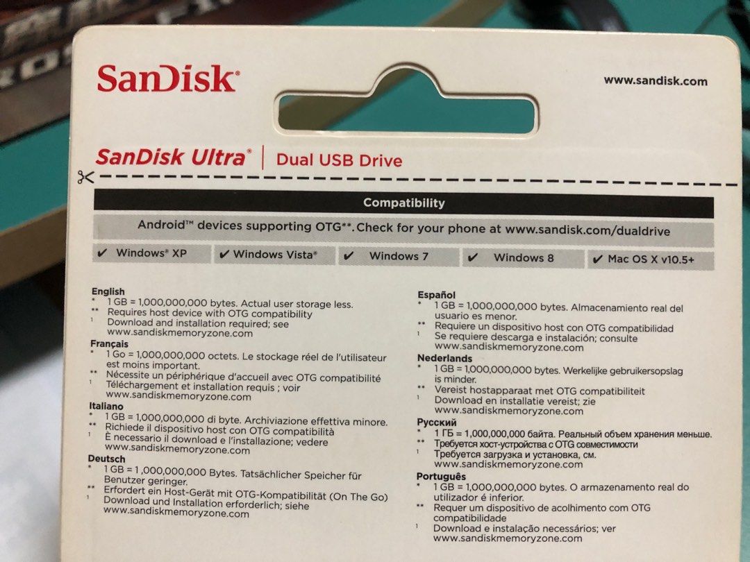 SanDisk Ultra Dual USB Drive, Computers & Tech, Parts & Accessories ...