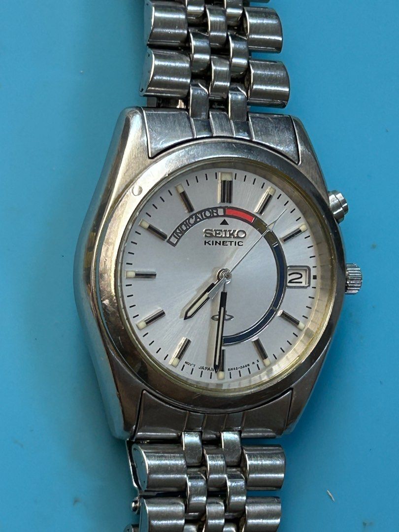 Seiko Kinetic Watch, Men's Fashion, Watches & Accessories, Watches on ...