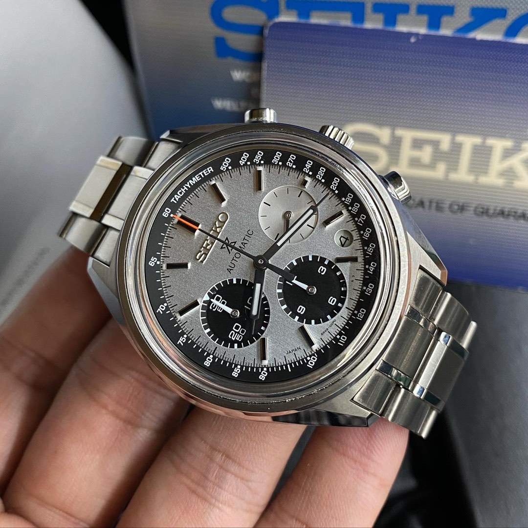 Seiko Panda Chronograph Limited Edition SRQ029J1 Cal. 8R48 Automatic ...