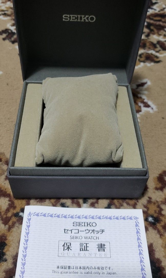 Seiko vintage box, Men's Fashion, Watches & Accessories, Watches on ...