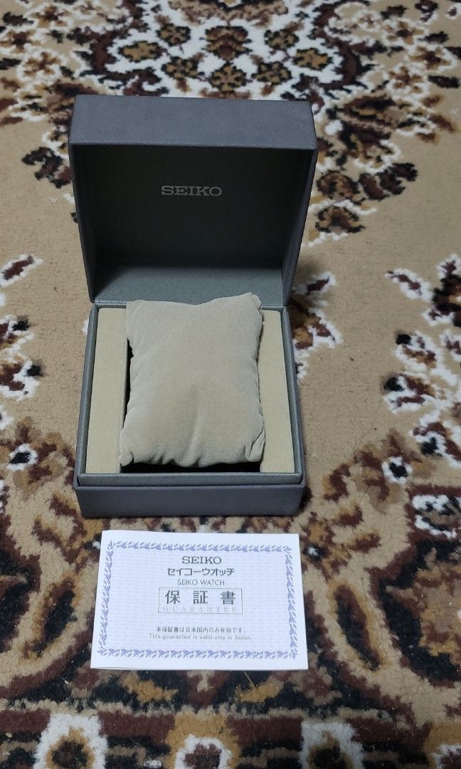 Seiko vintage box, Men's Fashion, Watches & Accessories, Watches on ...