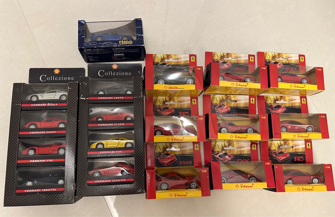 Shell Ferrari Toys, Hobbies & Toys, Toys & Games on Carousell