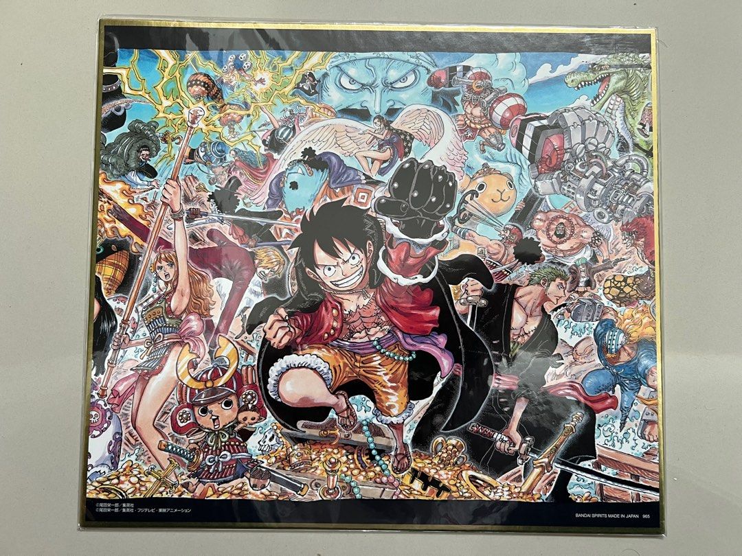 Shikishi One Piece, Hobbies & Toys, Collectibles & Memorabilia, Fan ...